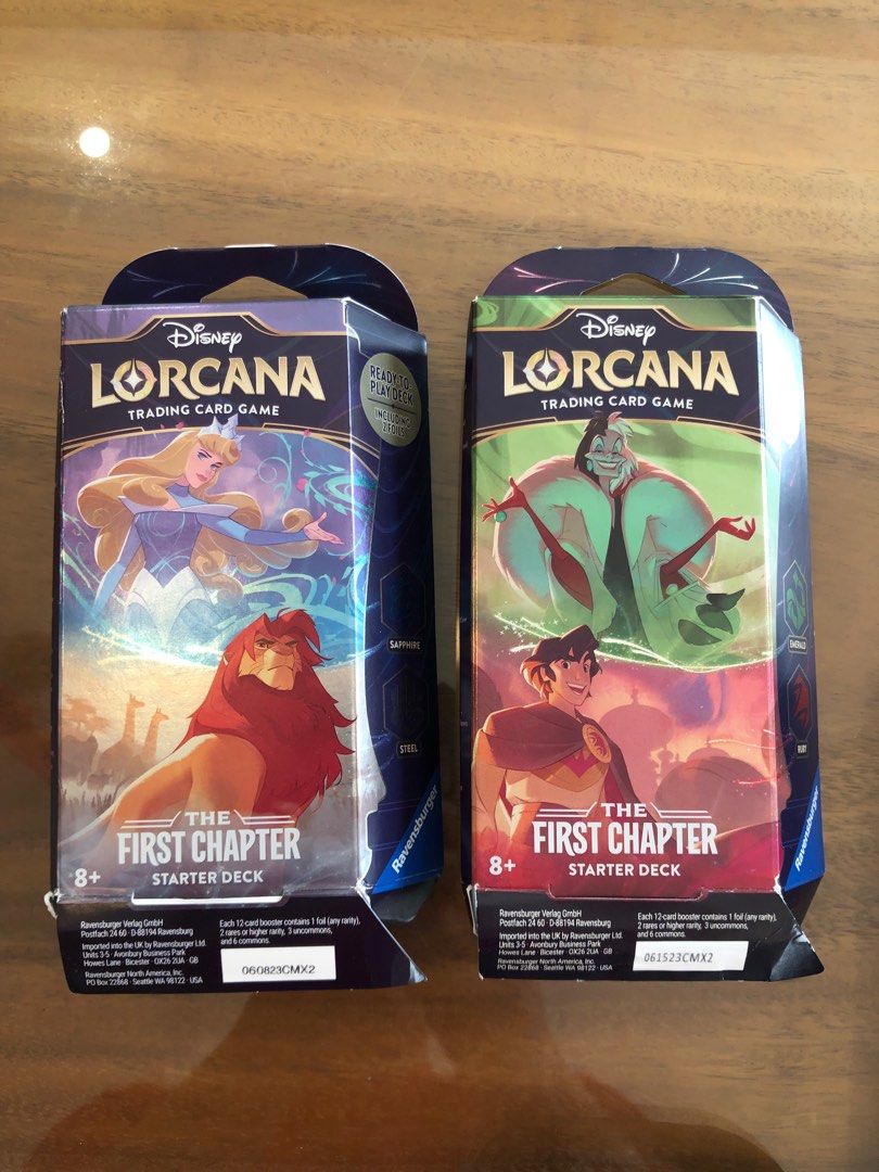 Disney Lorcana Starter Deck, Hobbies & Toys, Toys & Games On Carousell