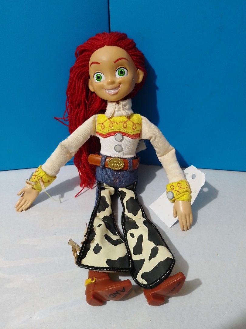 Disney Pixar Toy Story Pull String Jessie Doll 14-Inch, Hobbies & Toys ...