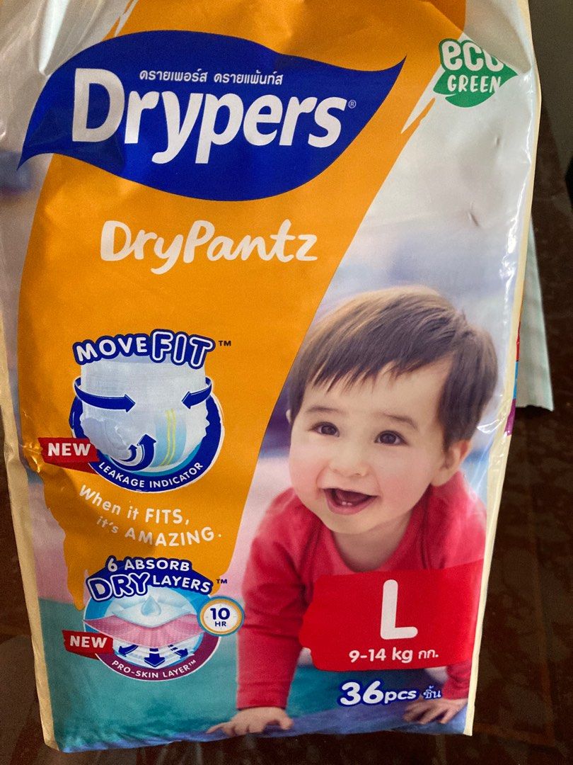 Drypers Drypantz L $8.70!, Babies & Kids, Bathing & Changing, Diapers ...