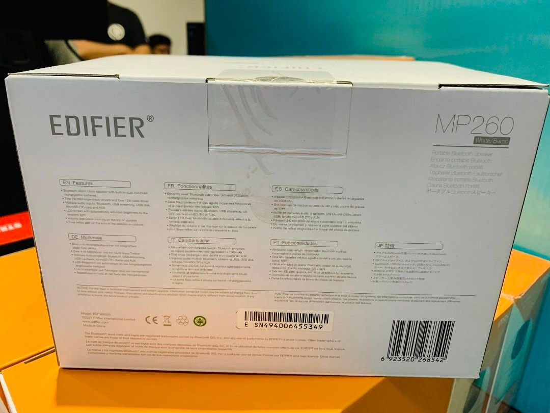 Edifier MP260 2.1 Wireless Bluetooth Speaker White, Audio, Soundbars ...