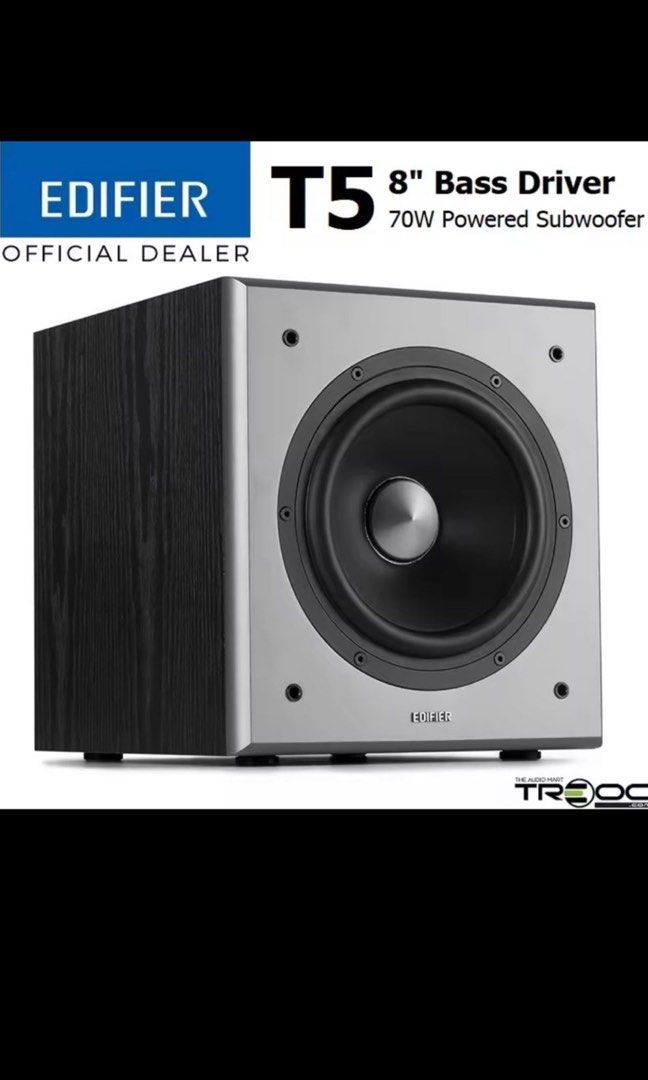 Edifier t5 subwoofer, Audio, Soundbars, Speakers & Amplifiers on Carousell