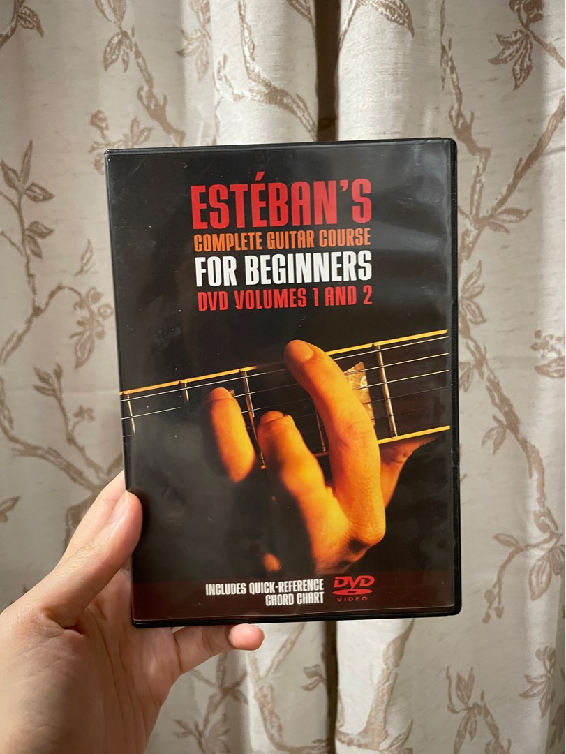 Esteban’s Complete Guitar Course for beginners DVD, Hobbies & Toys ...