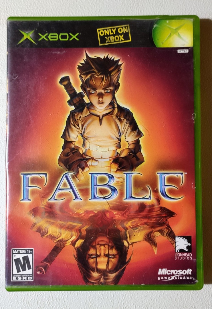 Fable - [OG XBOX Game] [NTSC / ENGLISH Language] [CIB / Complete In Box ...