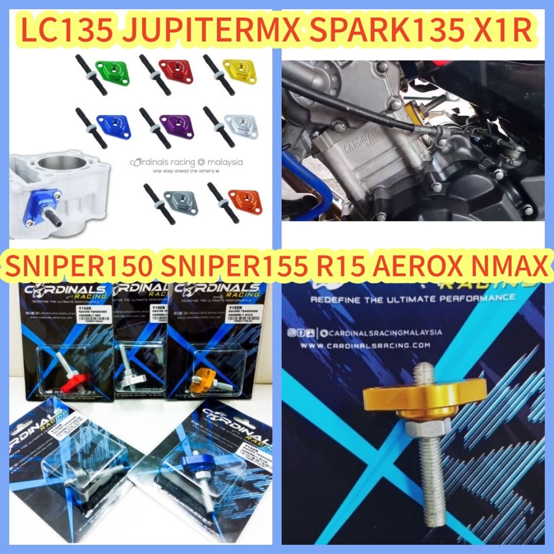 MANUAL CAM CHAIN TENSIONER / SILENT TIMING CHAIN / TIMING CHAIN GUARD ...