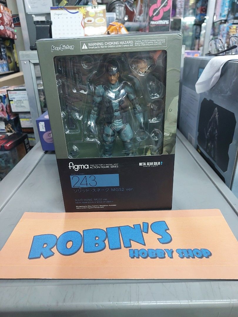 Figma 243 Solid Snake metal gear solid, Hobbies & Toys, Toys & Games on ...