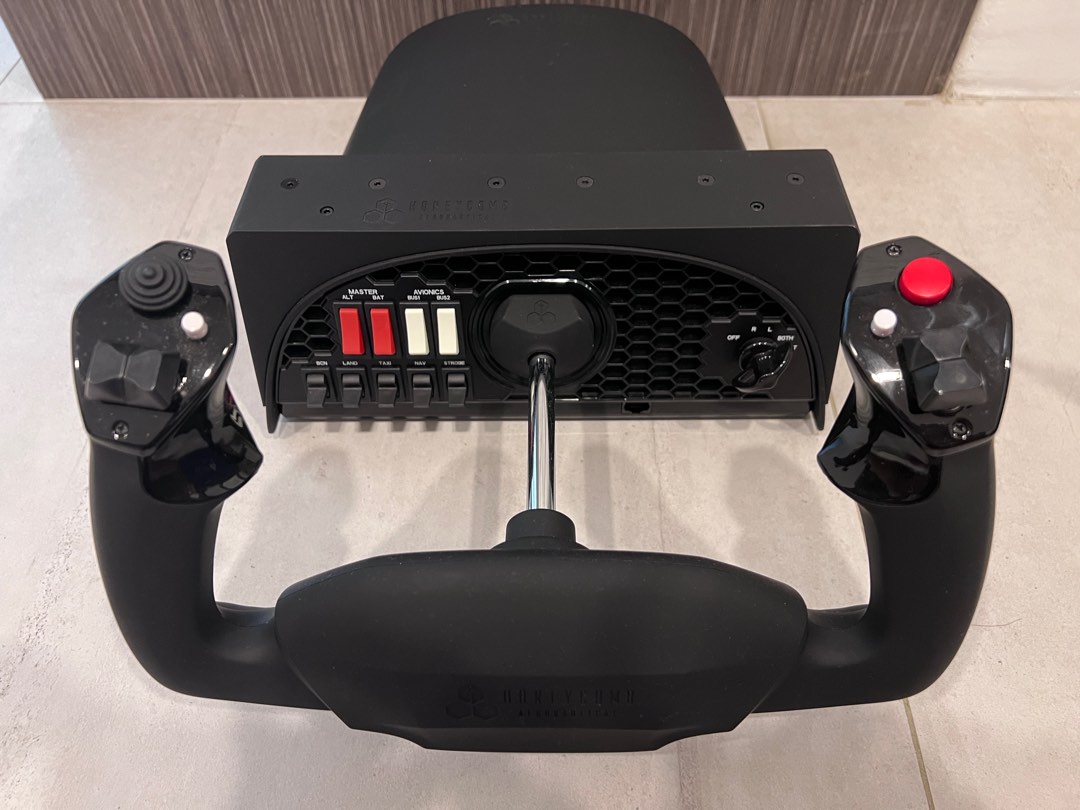 Flight simulator set, logitech g flight rudder pedals, throttle ...
