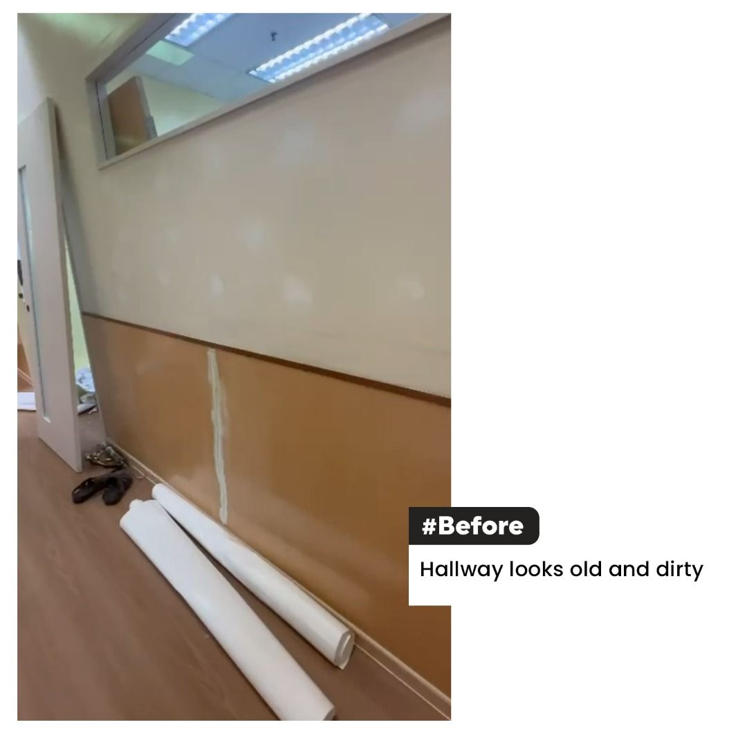 Fluted Panel / Wall Laminate / Hallway Laminate / Home Decoration ...