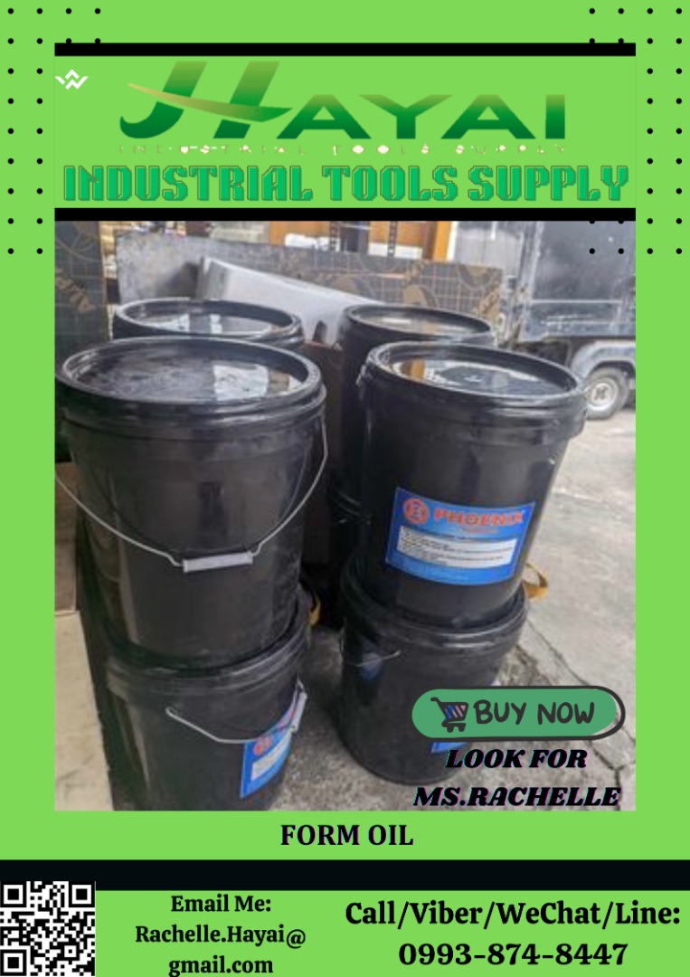 FORM OIL, Commercial & Industrial, Industrial Equipment on Carousell