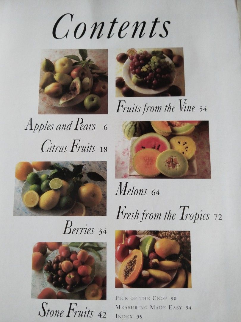 Fruit for all seasons, Jennene Plummer, Hobbies & Toys, Books ...
