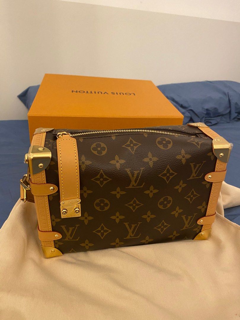 [Full Set] LV side trunk, NEW, 女裝, 手袋及銀包, 單肩包 - Carousell