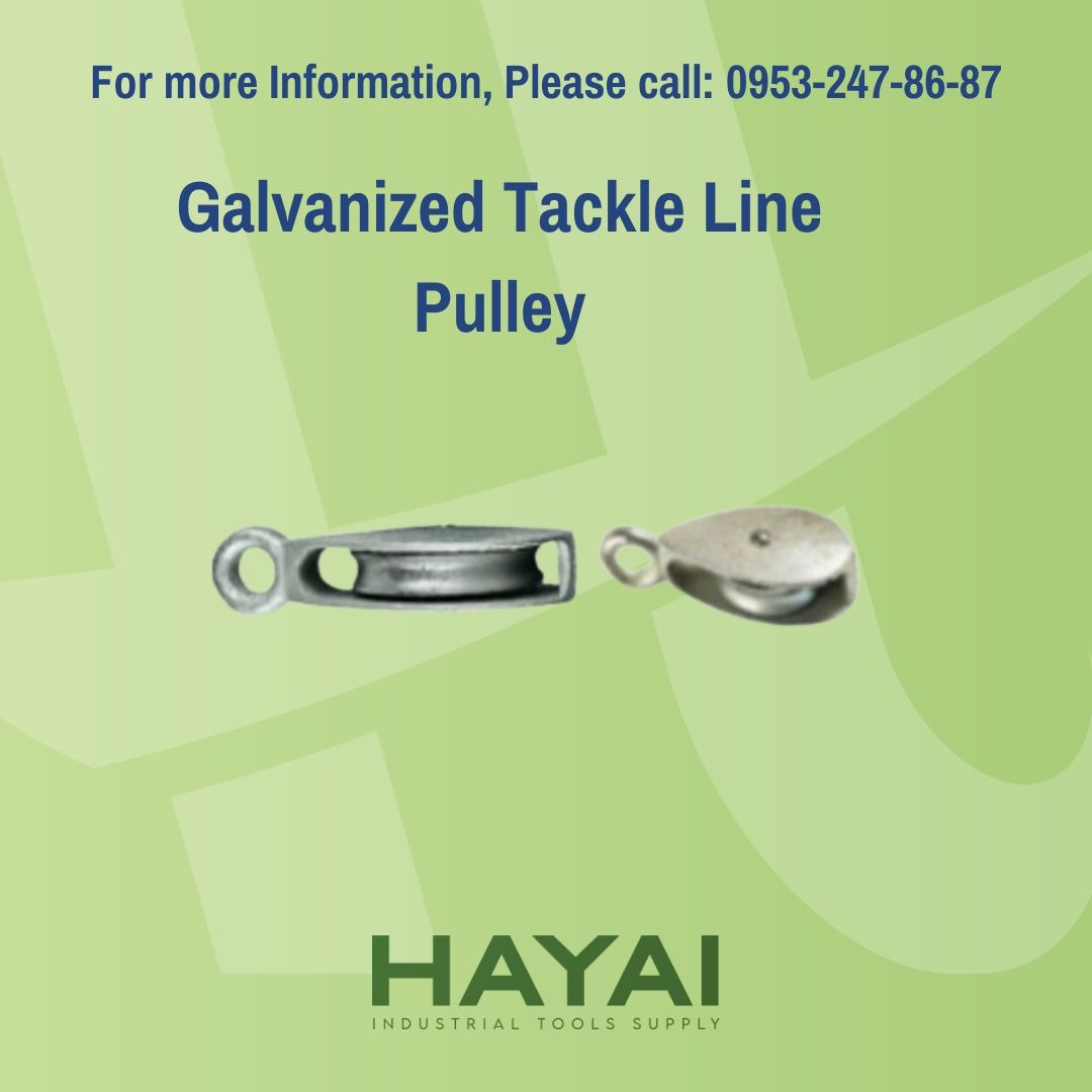Galvanized Tackle Line Pulley, Commercial & Industrial, Construction ...