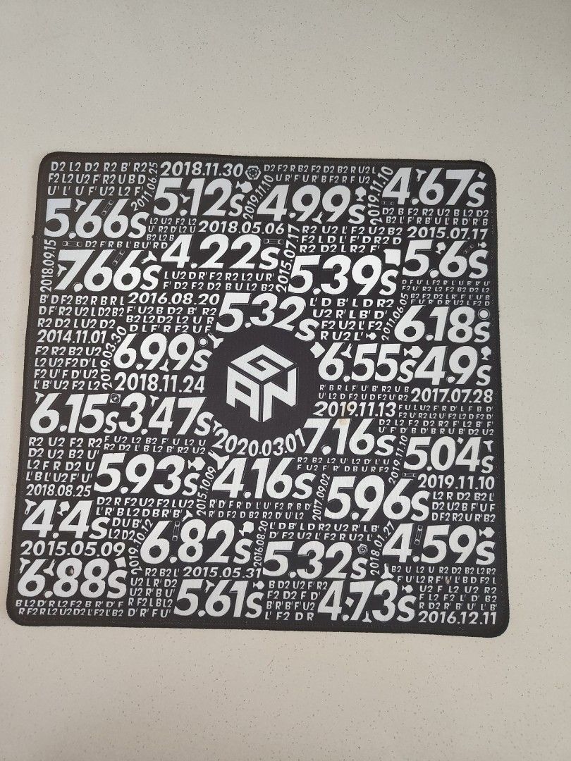 GAN Timer Mat, Hobbies & Toys, Toys & Games on Carousell
