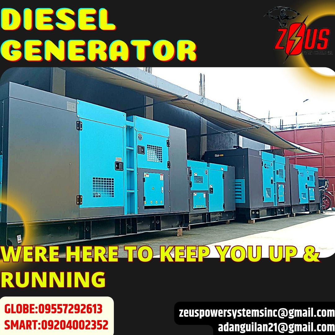 Generator Set - 15kva 25kva 35kva 45kva 55kva 75kva 100kva 125kva ...