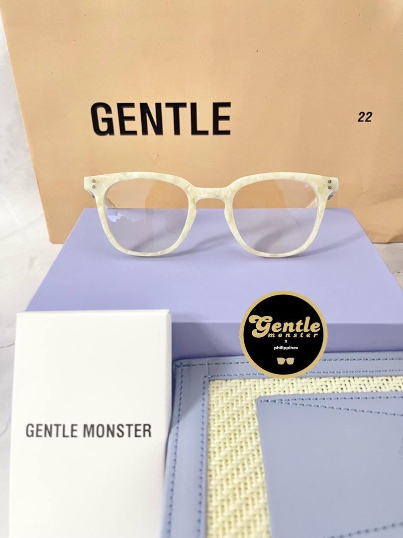 Gentle Monster Zen WD2 Eyeglass with JentleGarden Box Set, Women's ...