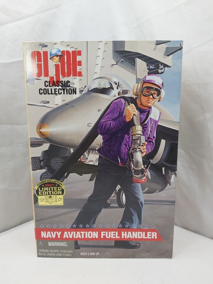 g.i joe 12" scale navy aviation fuel handler, Hobbies & Toys, Toys ...