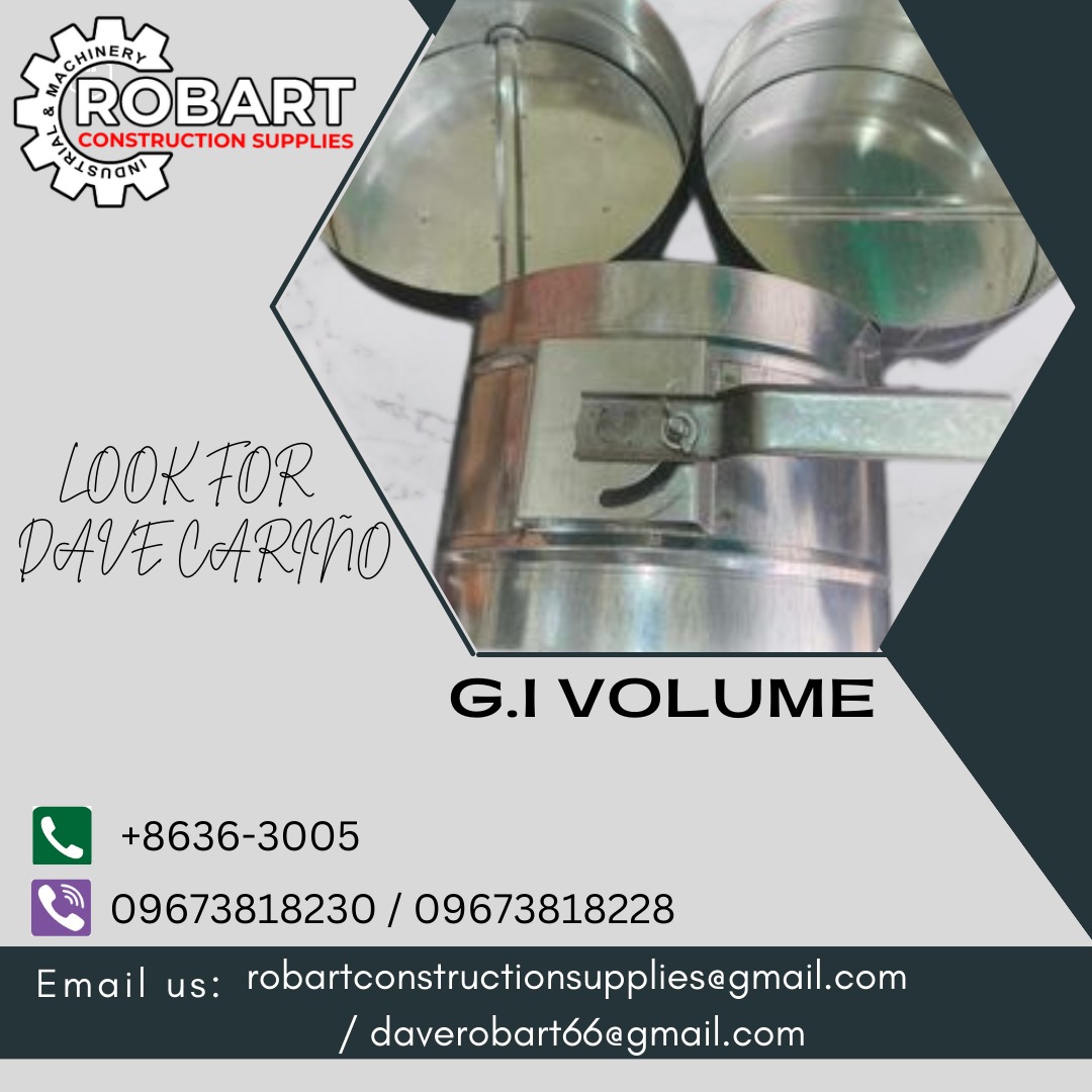 G.I VOLUME, Commercial & Industrial, Construction Tools & Equipment on ...