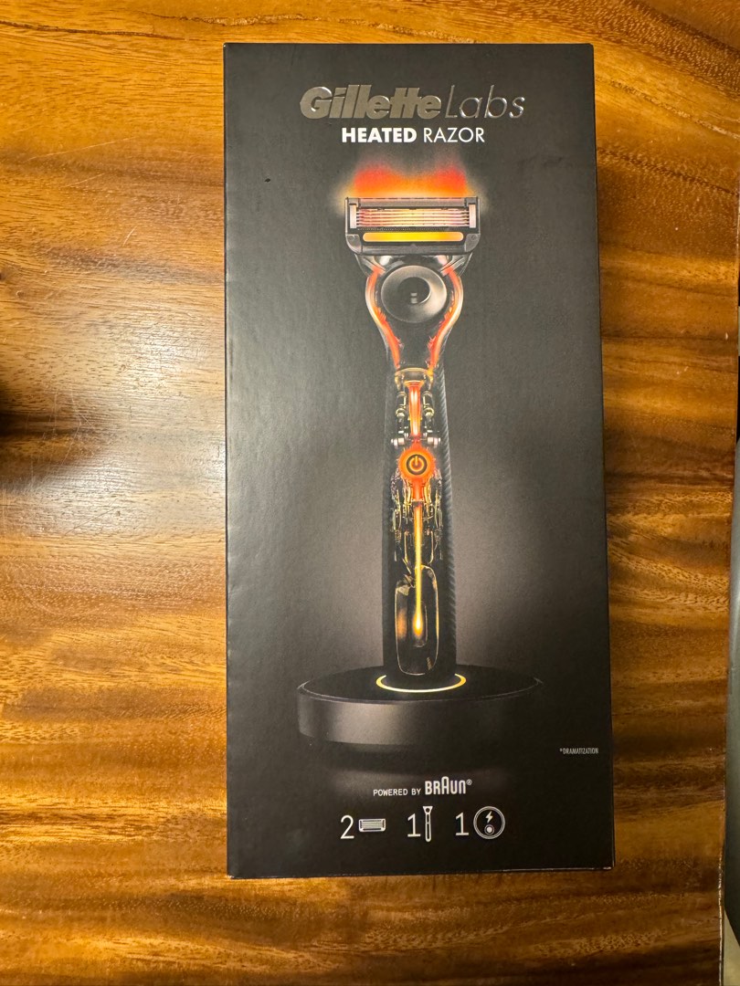 Gillette Labs Heated Razor Blade Shaver 1 Handle + Wireless Charging ...