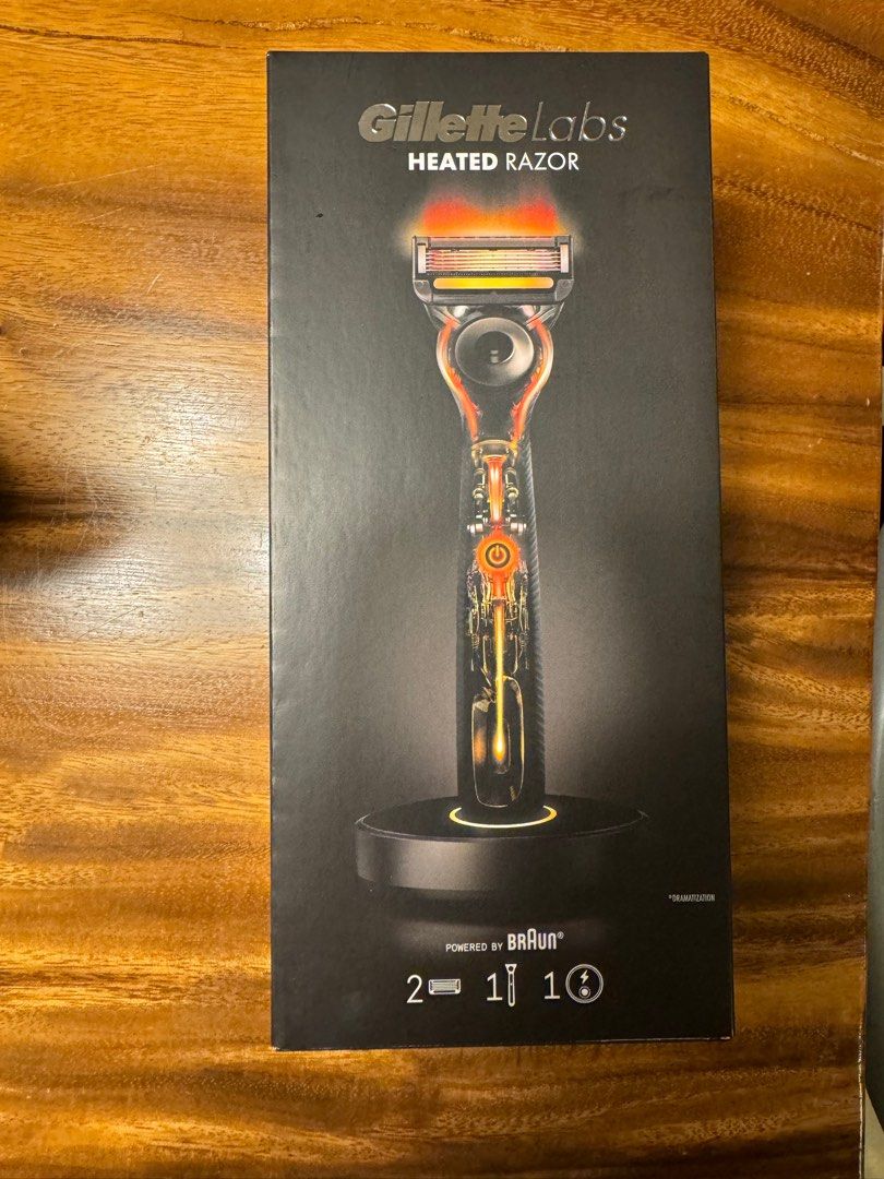 Gillette Labs Heated Razor Blade Shaver 1 Handle + Wireless Charging ...