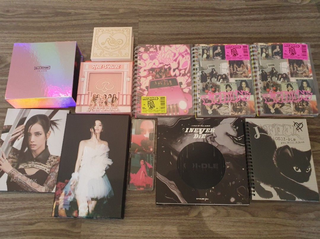 GIVEAWAY KPOP BLACKPINK JISOO RED VELVET GIDLE ALBUMS!!, Hobbies & Toys ...