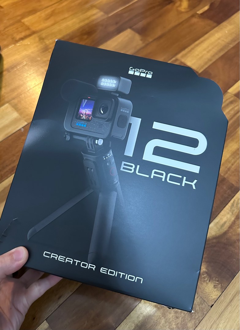 GoPro Hero 12 Black Creator Edition + 1 freebie, Photography, Video Cameras on Carousell