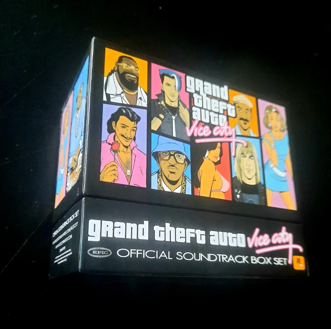 Grand Theft Auto Vice City Official Soundtrack Box Set EXK-87009 (Used ...