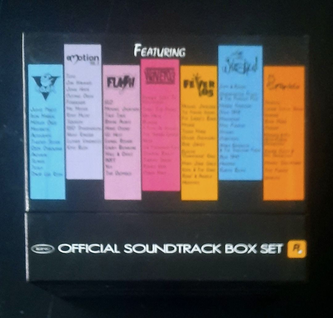 Grand Theft Auto Vice City Official Soundtrack Box Set EXK-87009 (Used ...