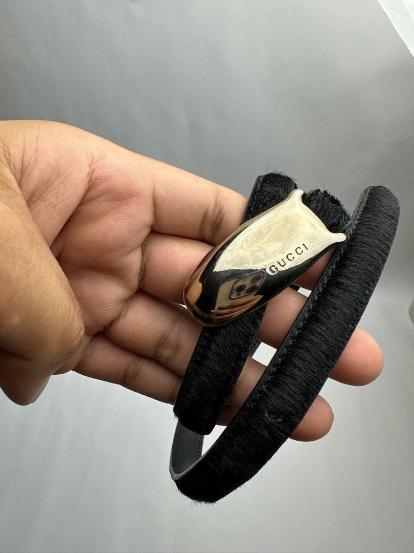 Gucci Mohair Belt, Luxury, Accessories on Carousell