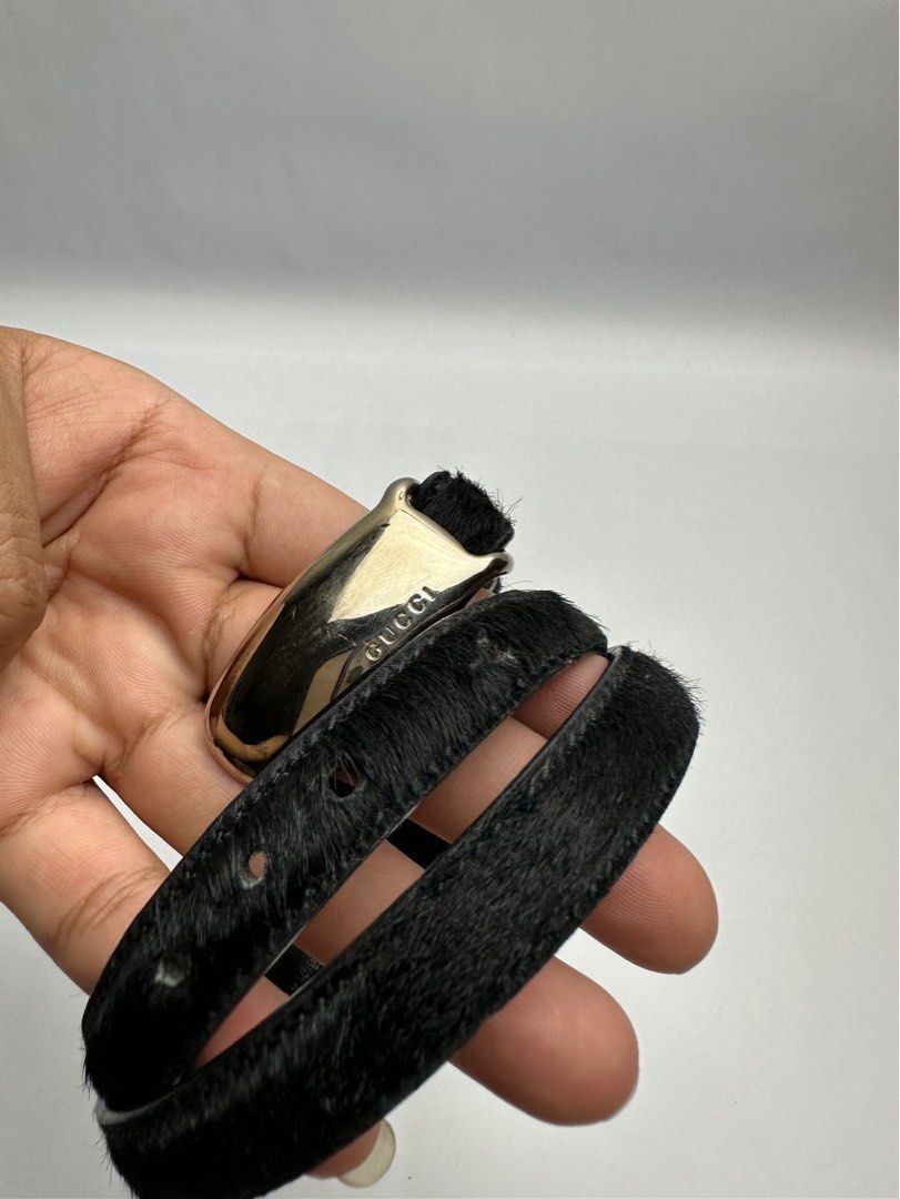 Gucci Mohair Belt, Luxury, Accessories on Carousell