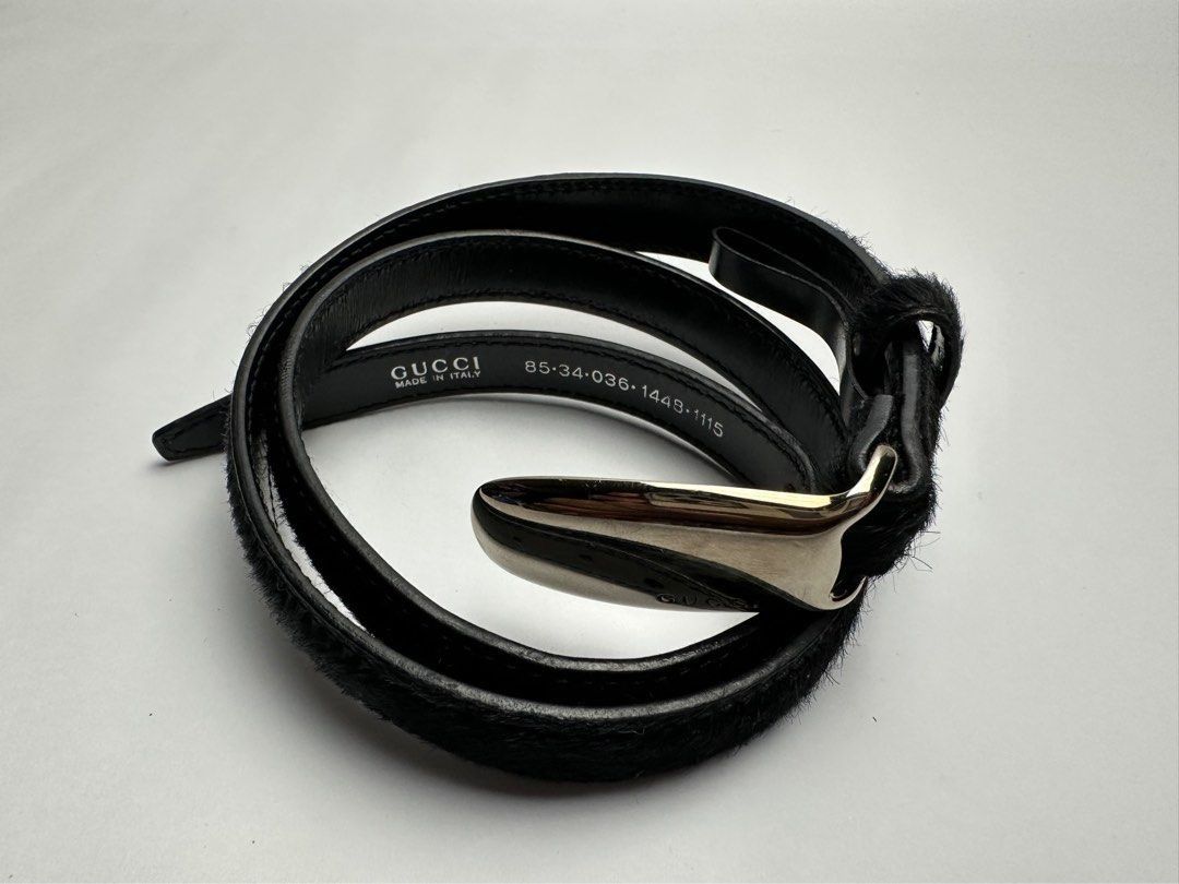 Gucci Mohair Belt, Luxury, Accessories on Carousell
