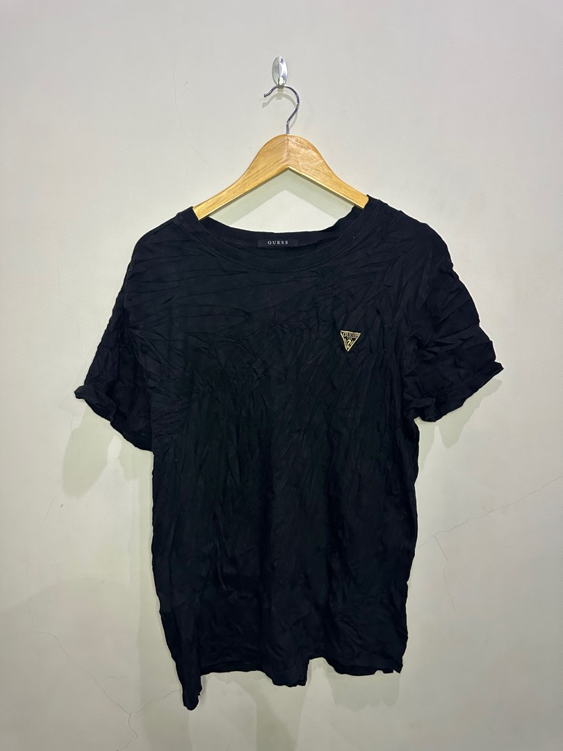 GUESS SIDE LOGO, Men's Fashion, Tops & Sets, Tshirts & Polo Shirts on ...