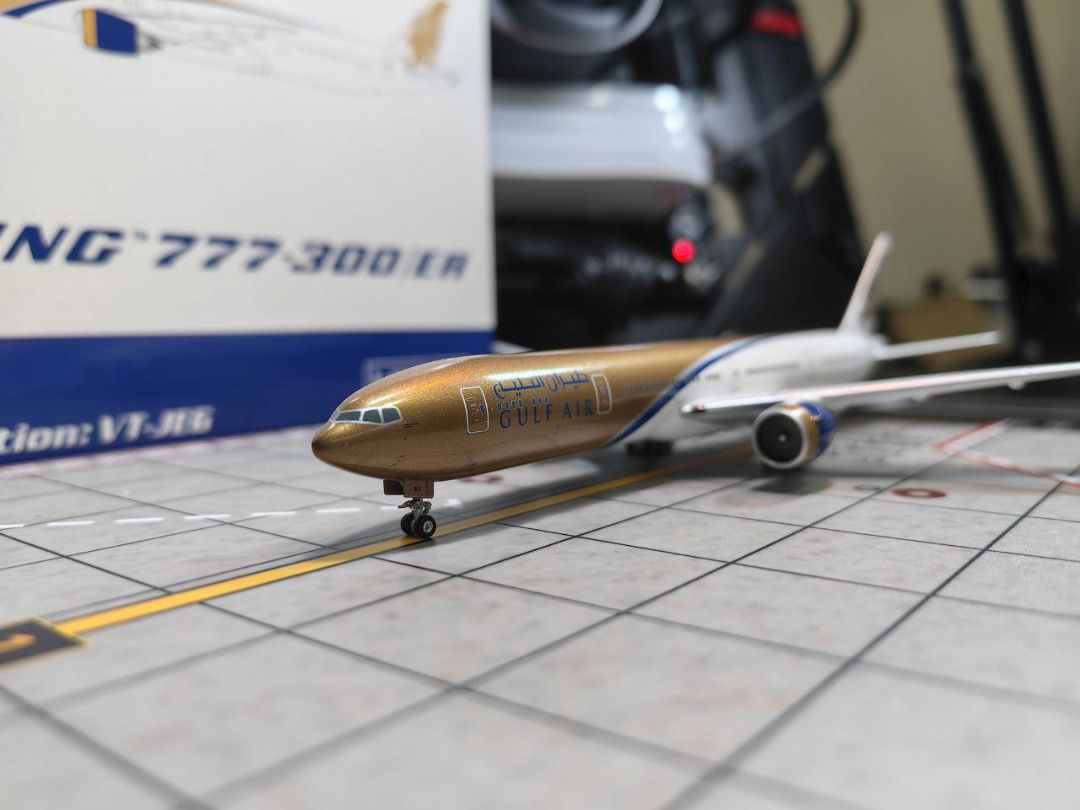 Gulf Air | Boeing 777-300ER | VT JEG | Diecast Airplane, Hobbies & Toys ...