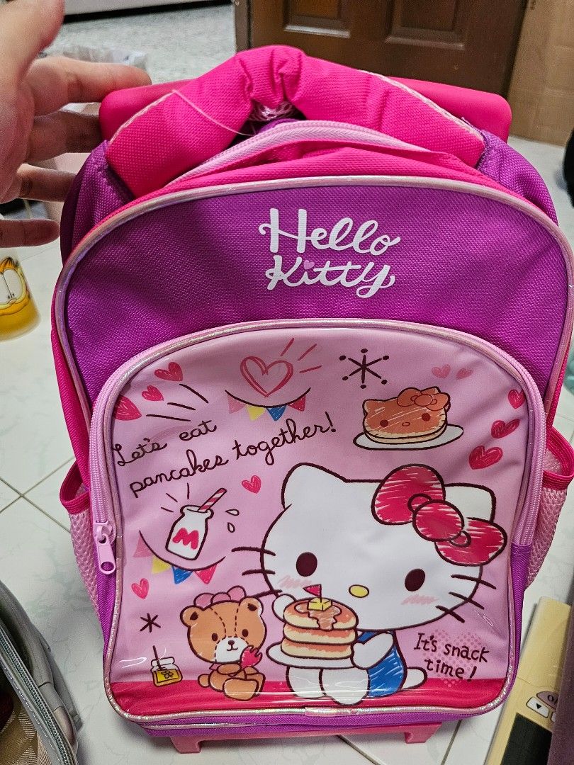 Hello Kitty School Bag, Hobbies & Toys, Stationery & Craft, Stationery ...