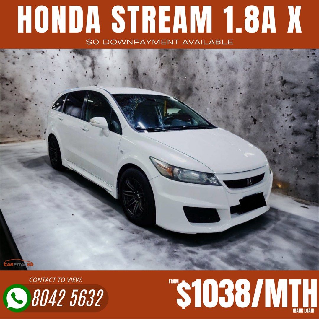 Honda Stream 1.8 (A), Cars, Used Cars on Carousell
