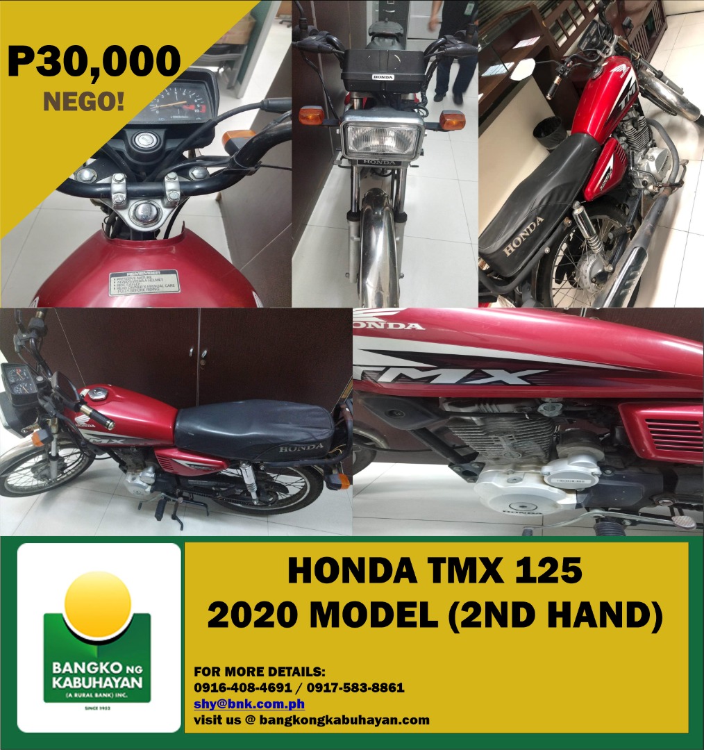 HONDA TMX 125 2020 MODEL (SECOND HAND), Motorbikes, Motorbikes for Sale ...