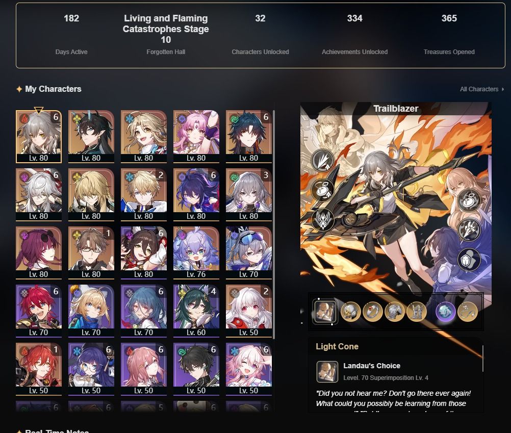 Honkai star rail end game whale acc E6S1 Jy/Seele/Blade or Trade E6S1jingliu + E6S1 blade acc ...