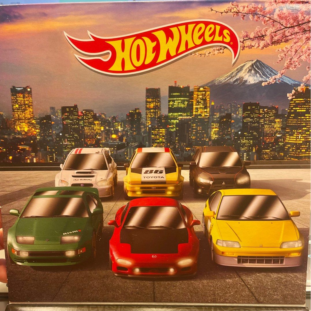 Hotwheels JDM set - Toyota AE-86 Corolla , Subaru Impreza WRX , Nissan ...