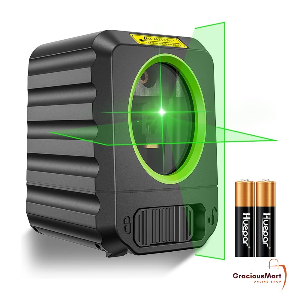 Huepar Laser Level, Self-Leveling Laser Level with Green Beam Cross ...