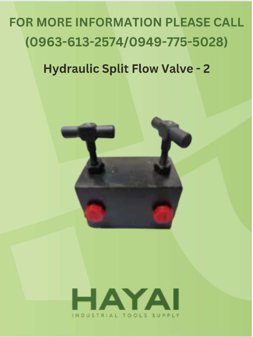 Hydraulic Split Flow Valve - 2, Commercial & Industrial, Construction ...