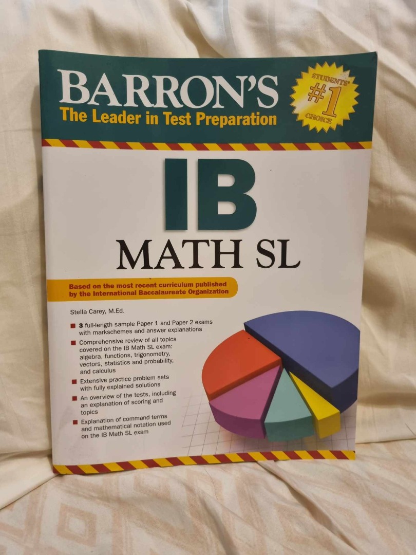 IB math SL, Hobbies & Toys, Books & Magazines, Assessment Books on ...