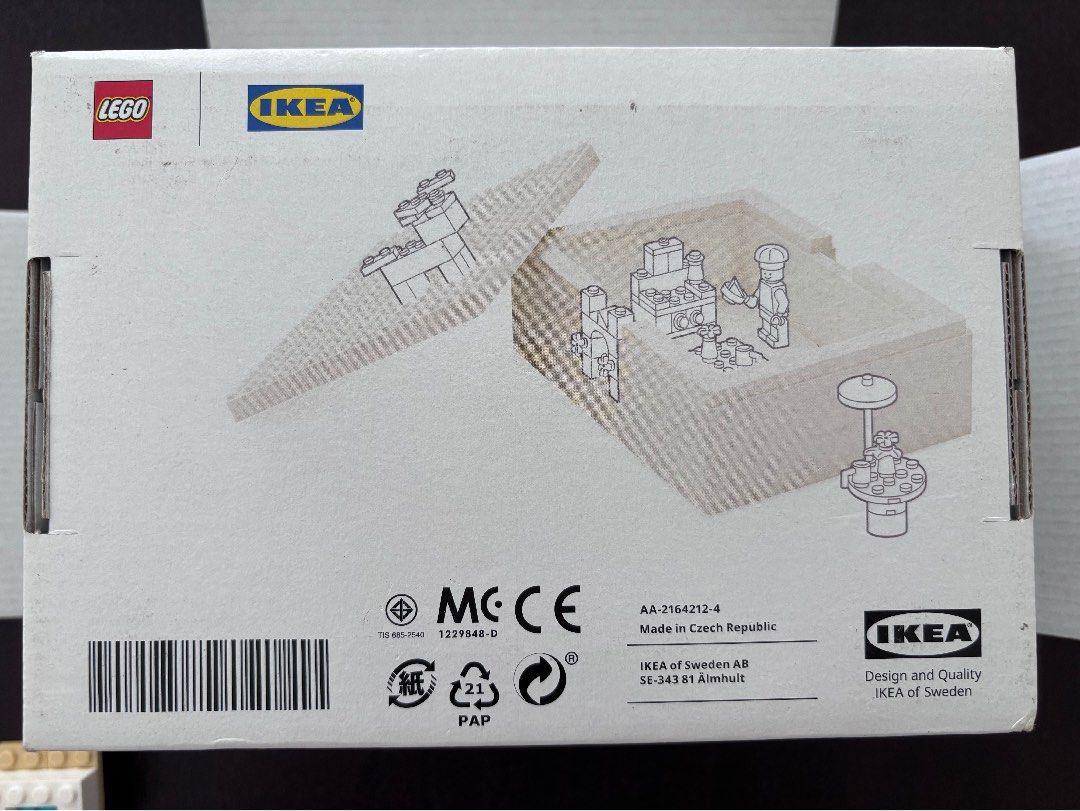 IKEA Lego Boxes with Lid, Hobbies & Toys, Toys & Games on Carousell