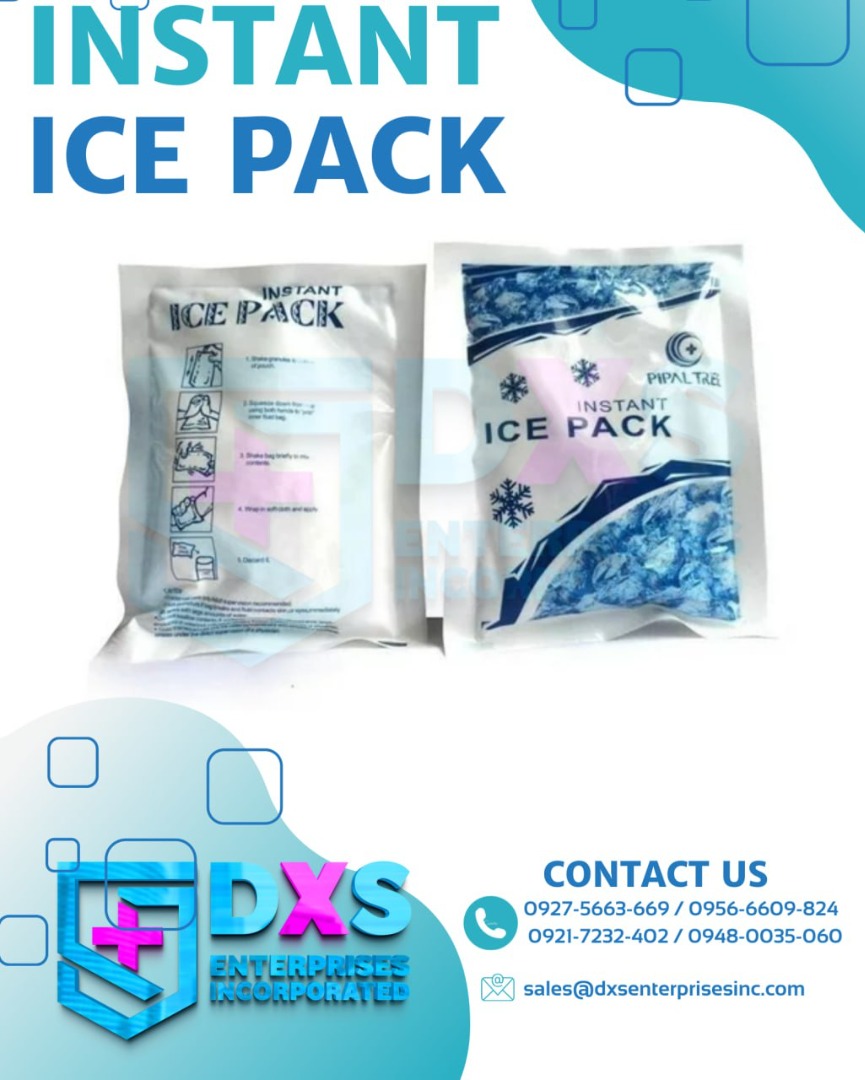 INSTANT ICE PACK/ FIRST AID ICE PACK/COLD COMPRESS, Health & Nutrition ...
