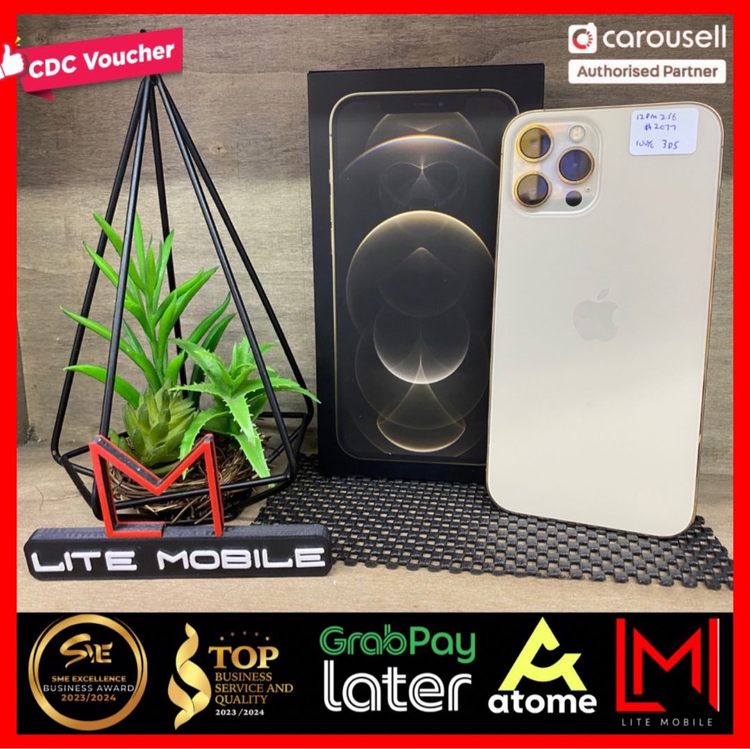 iPhone 12 Pro Max Gold 256GB, Mobile Phones & Gadgets, Mobile Phones ...