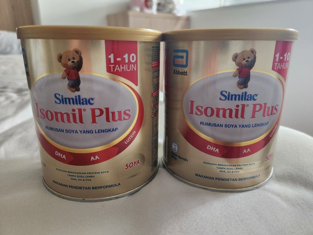 Isomil plus - Soy milk 400g for 1 to 10 years old, Babies & Kids, Nursing & Feeding, Weaning ...