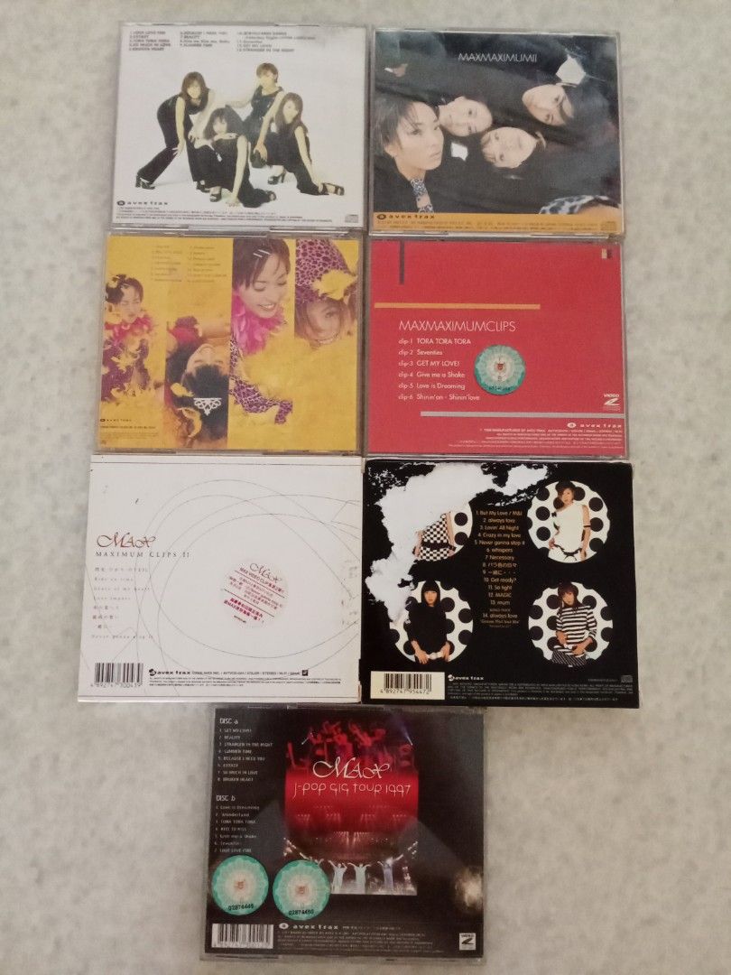 Japan MAX maximum CD & VCD, Hobbies & Toys, Music & Media, CDs & DVDs ...