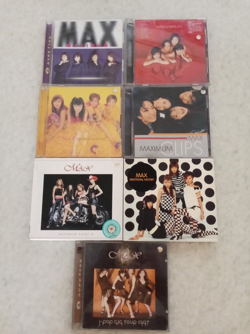 Japan MAX maximum CD & VCD, Hobbies & Toys, Music & Media, CDs & DVDs ...