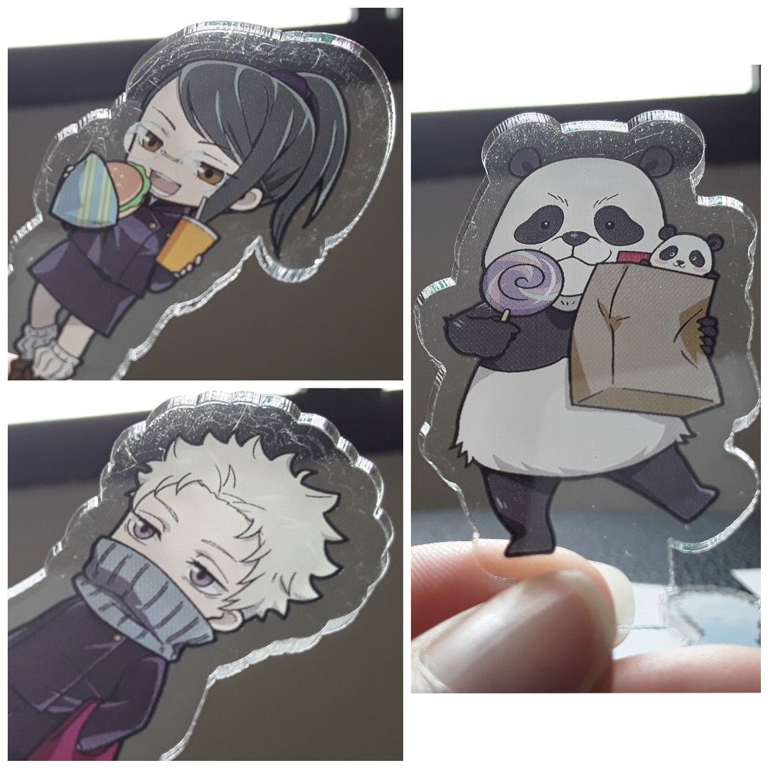 [$9 for whole set] JJK Jujutsu Kaisen 0 Maki Toge Panda Aeon mall chibi ...