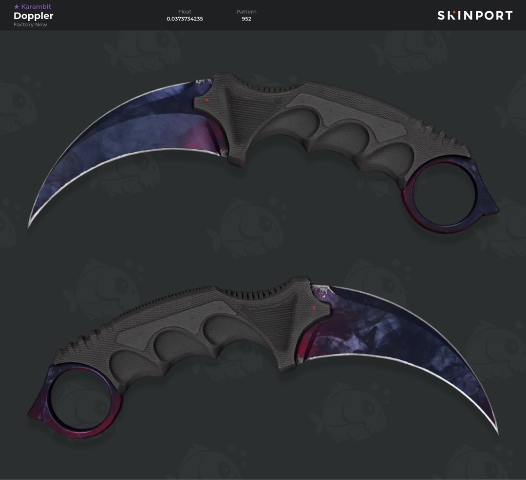 Karambit Doppler (Phase 1) | Factory New, Video Gaming, Gaming Accessories, In-Game Products on ...