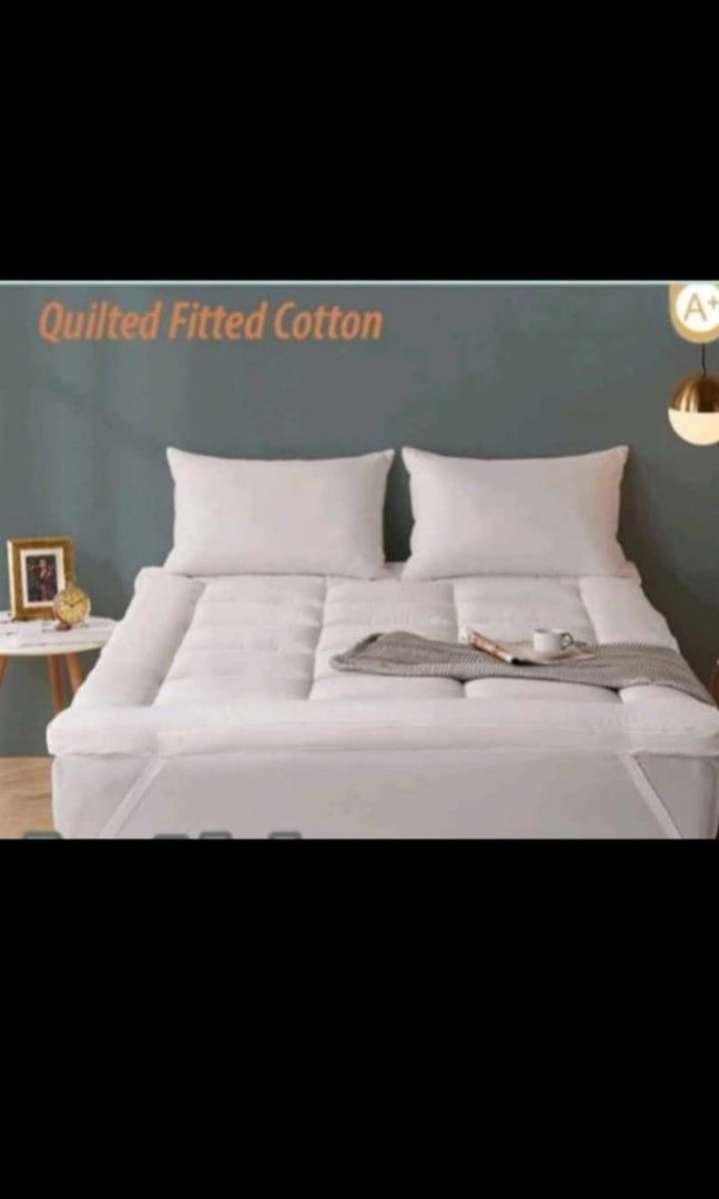 King Size matter topper, Furniture & Home Living, Bedding & Towels on ...