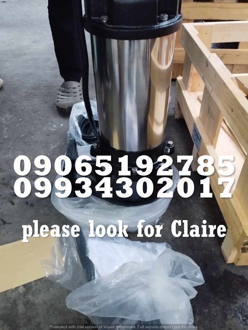 kizumi densan submersible pump, Commercial & Industrial, Construction Tools & Equipment on Carousell