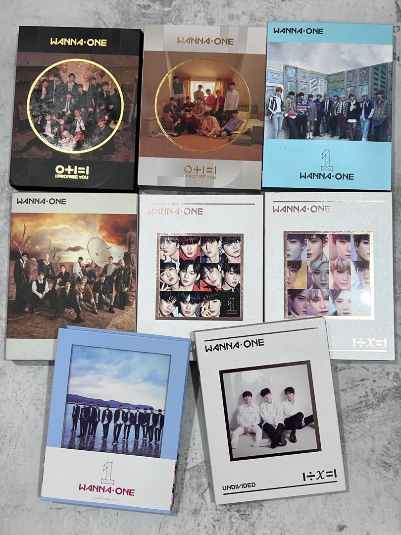 [Kpop] WANNA-ONE albums, Hobbies & Toys, Collectibles & Memorabilia, K ...
